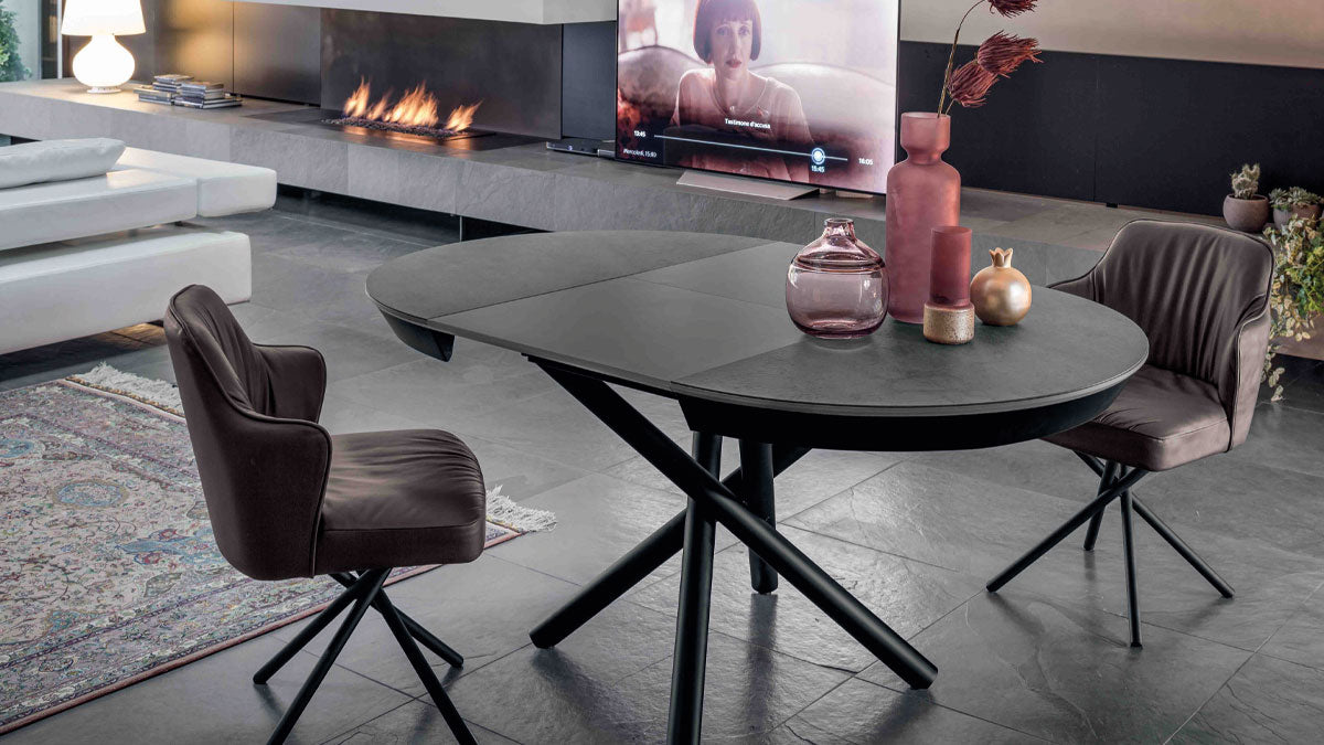 4X4 extendable dining table by ozzio | Bonbon Compact Living