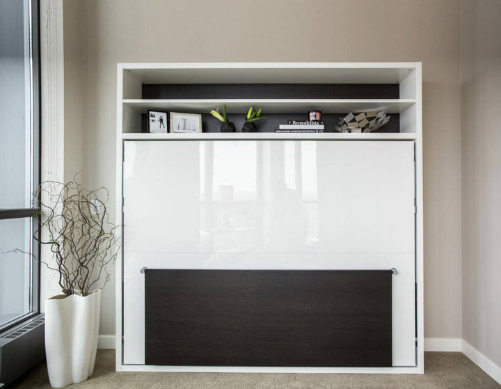 Adam desk wall bed, office, Study bed by Clei London UK