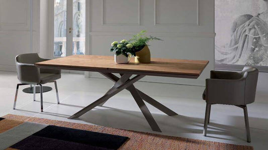 4X4 Extendable Dining Table by Ozzio - Bonbon Compact Living