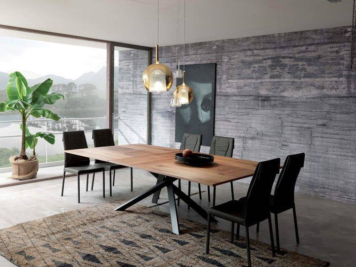 4X4 Extendable Dining Table by Ozzio - Bonbon Compact Living
