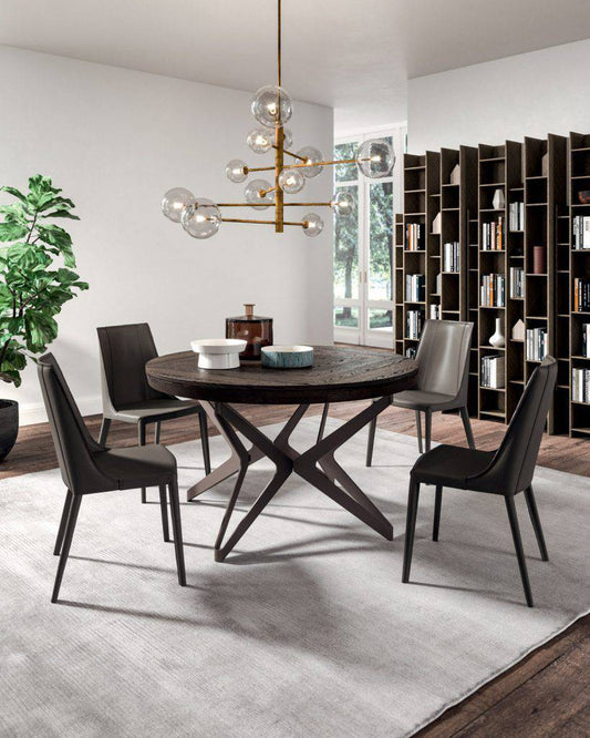 BIG ROUND transformable dining table - London UK – Bonbon Compact Living